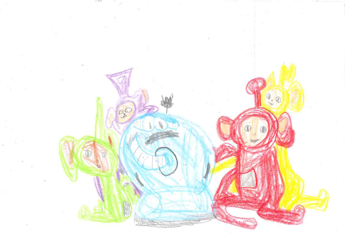 Teletubbies – Amaya's drawings